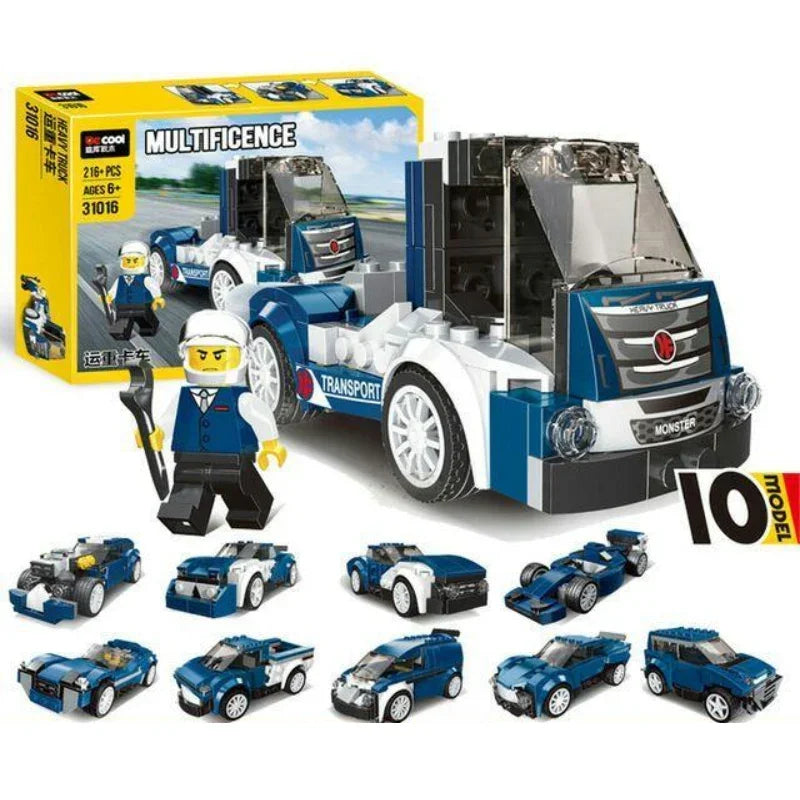 Decool 10 Vehicle Models Block Set Price In Pakistan | Toygenix.com.pk – Toygenix.pk