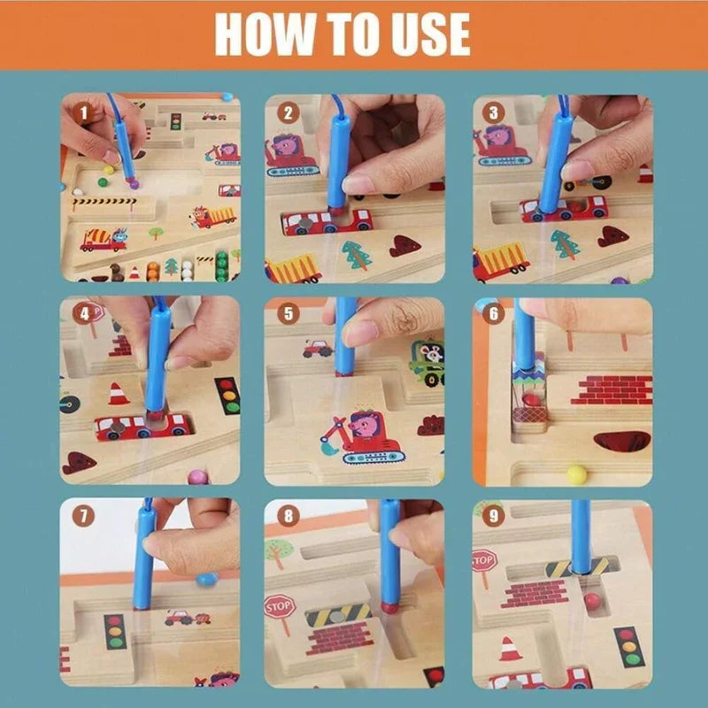 Magnetic Colorsorting Board Game Price In Pakistan | Toygenix.com.pk – Toygenix.pk