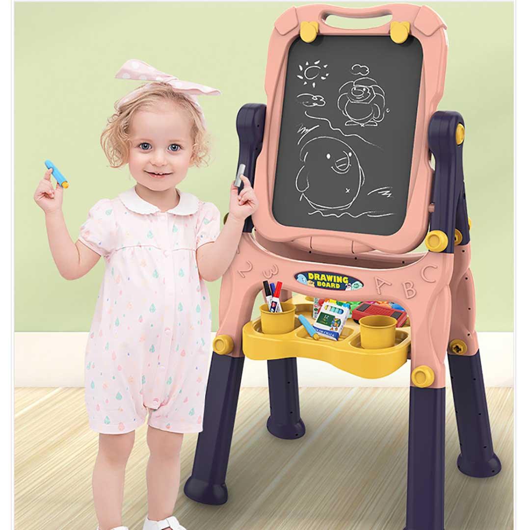 Magnetic Double Sided Multifunctional Drawing Board – Toygenix.pk