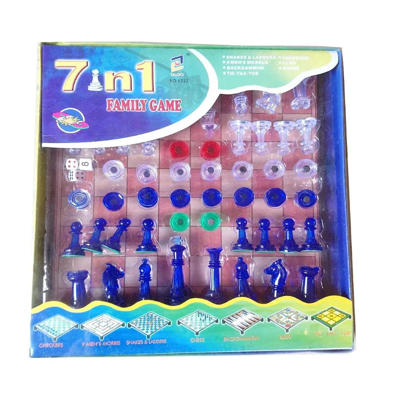 7 In 1 Family Game-Box With Different Games Price In Pakistan l ...