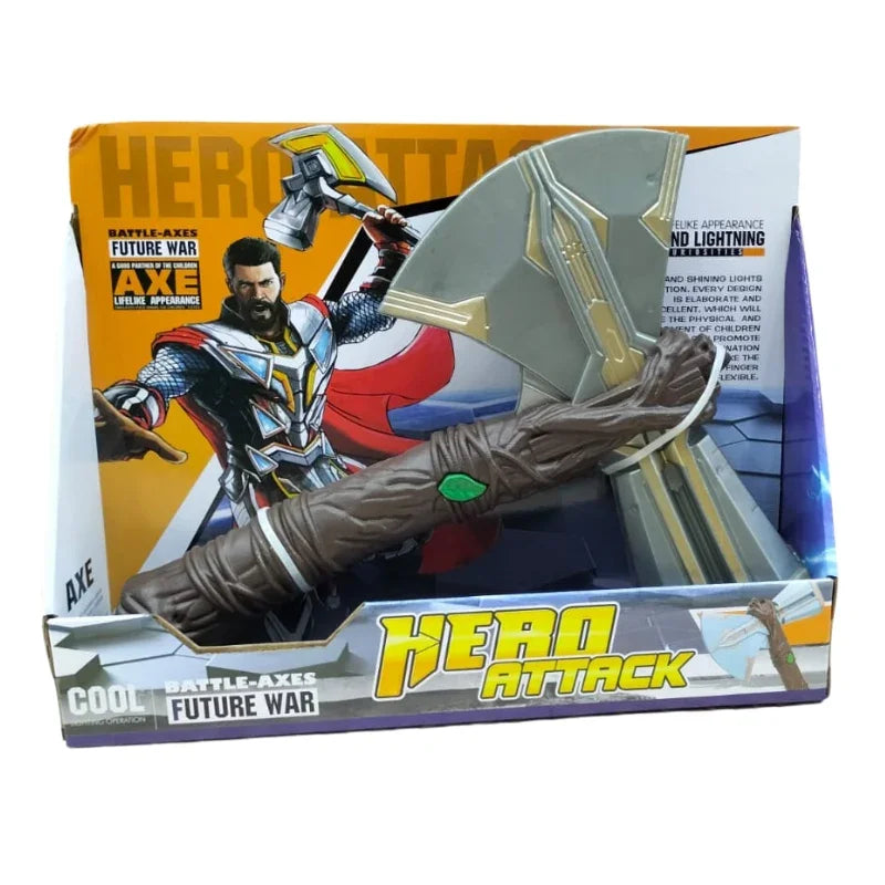 Avengers Thor Hero Attack Axe Toy For Kids With Light And Sound Price ...