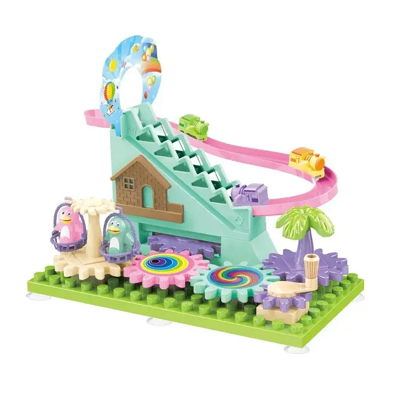 Manual Building Blocks Track Play Set Toy For Kids At Best Price In ...