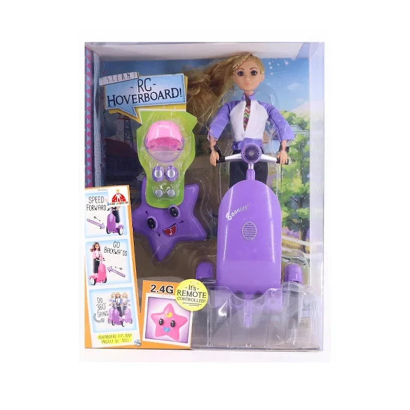 RC Hoverboard Fashion Doll Scooter Toy For Girls At Best Price In ...