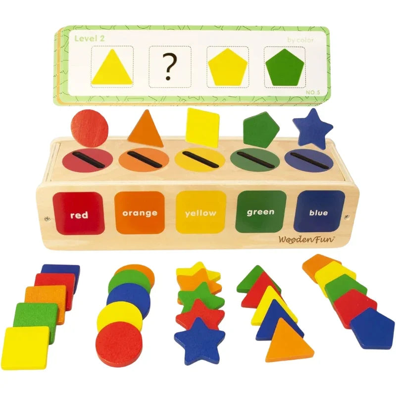 Wooden Sorting Box Fun Educational Toy for Enhanced Price In Pakistan ...