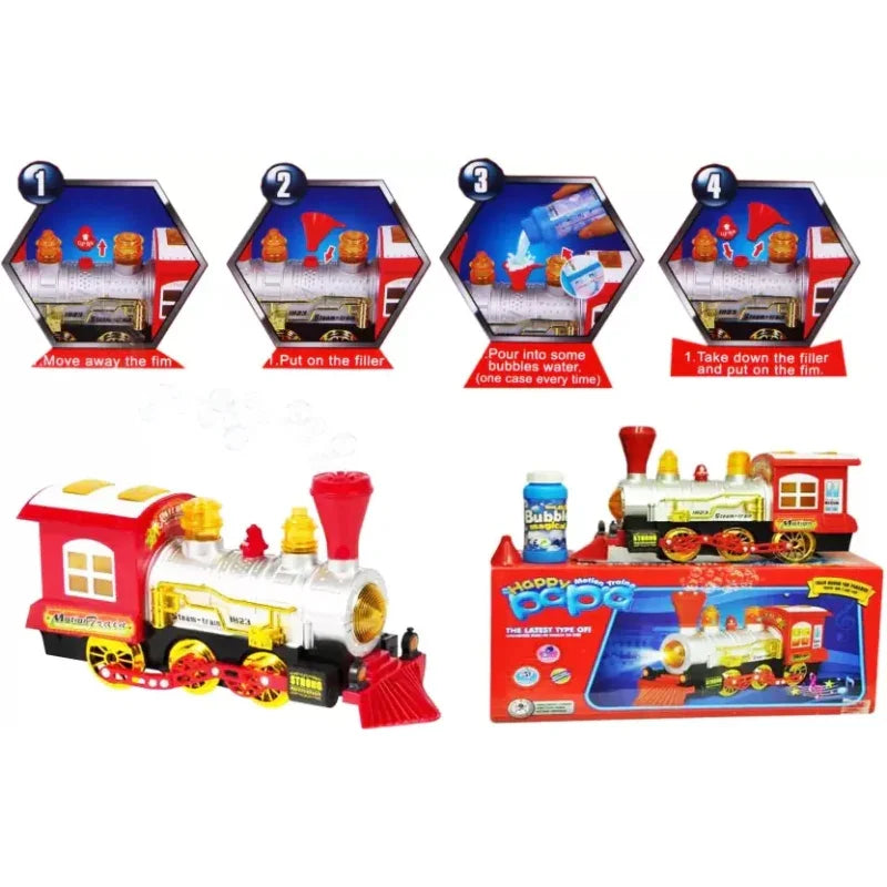Happy Motion Papa Bubble Train Toy For Kids Best Price In Pakistan ...