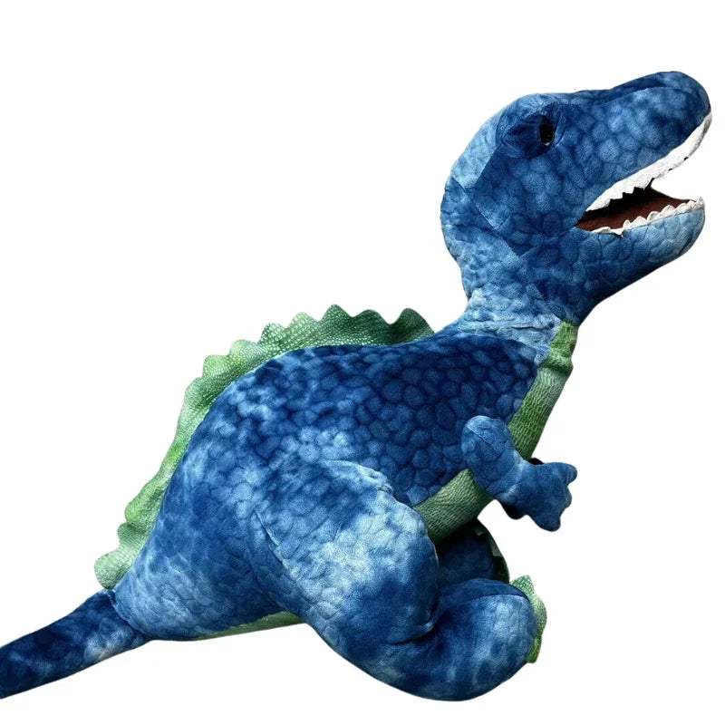 Large Blue T-Rex Dinosaur Plush Stuffed Animal 24 Inch Premium Pre-lov ...