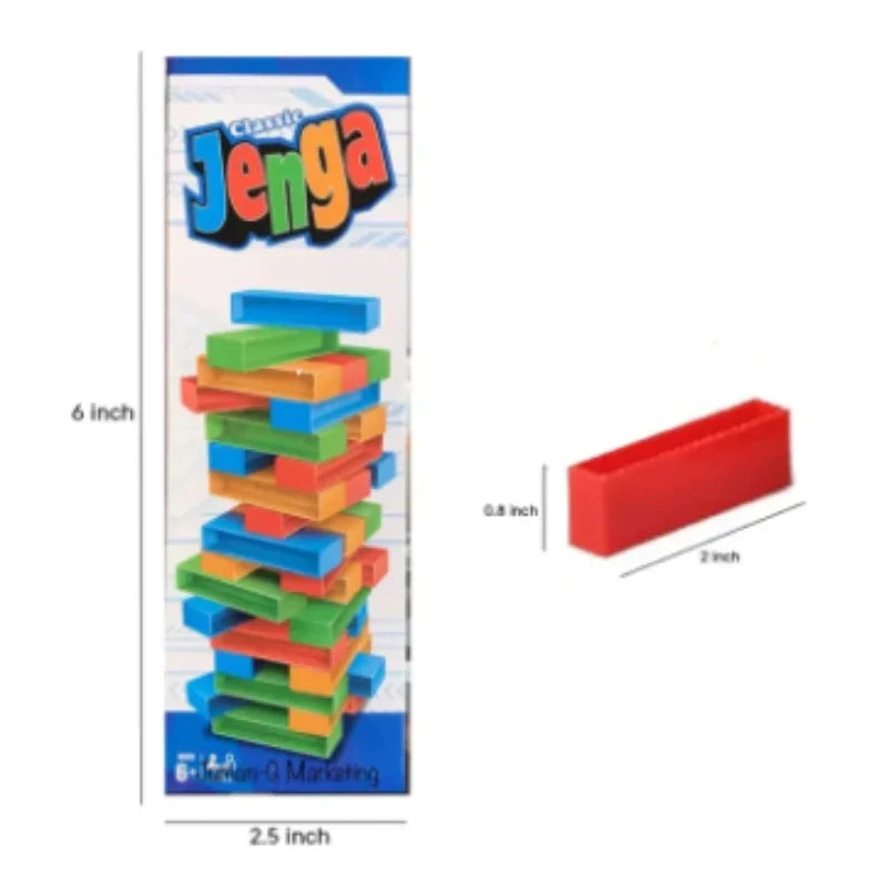 Classic Jenga Blocks Stacking Tower Toy For Kids At Best Price In ...