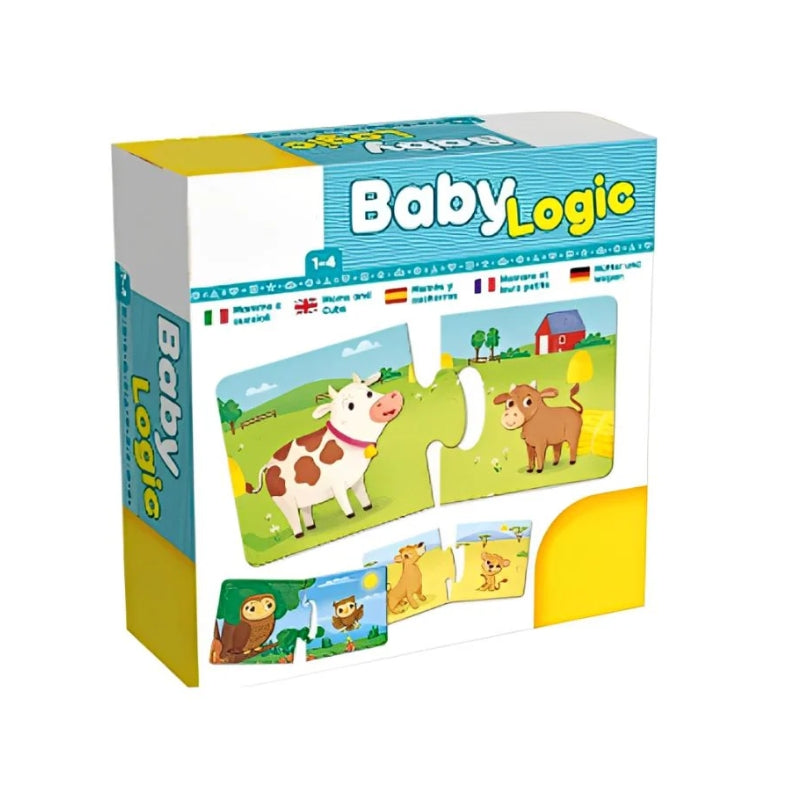 Baby Logic Puzzle Game Fun Brain Boosting Activity for Toddlers Price ...