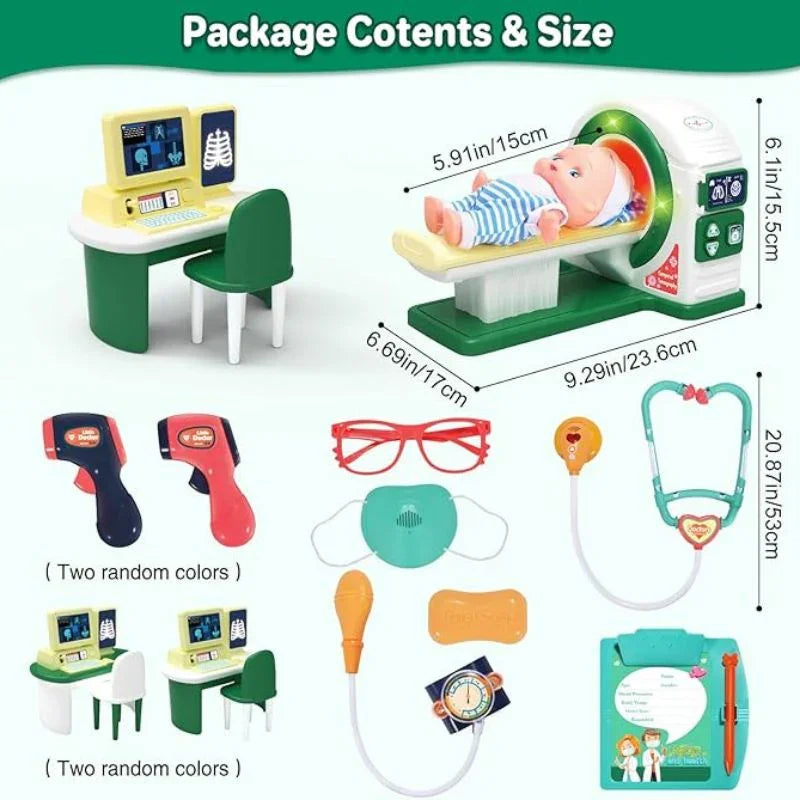 Electric CT Scan Machine Doctor Set – Toygenix.pk