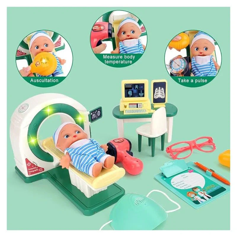 Electric CT Scan Machine Doctor Set – Toygenix.pk