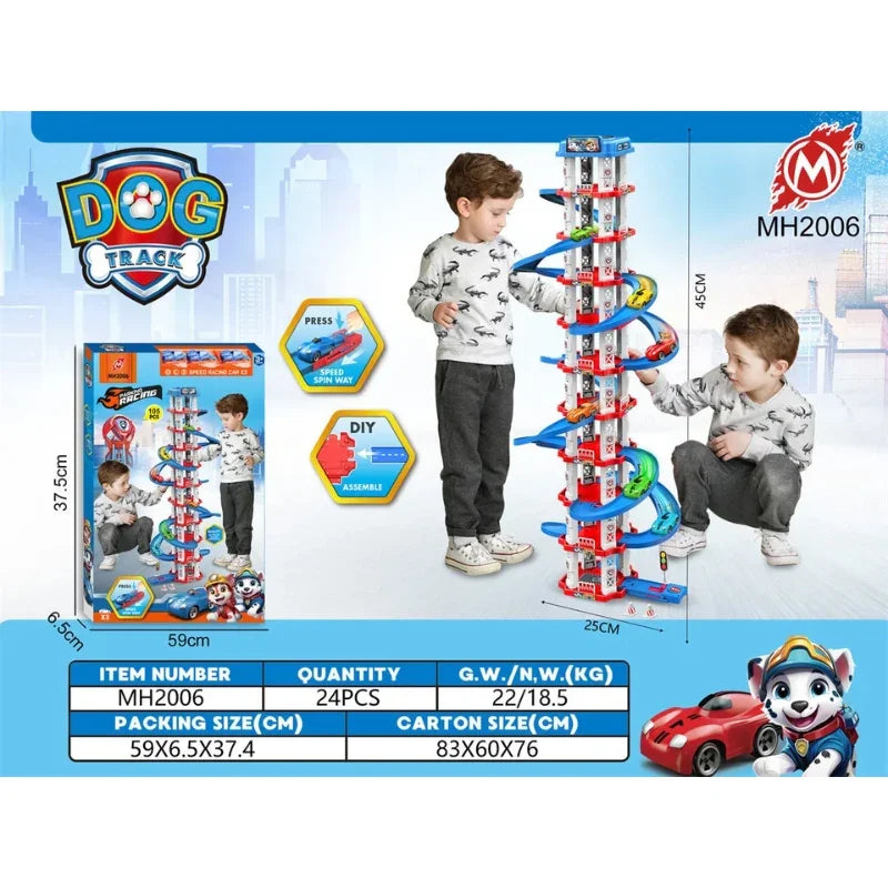 Spiral Parking Racing Track Playset For Kids At Best Price In Pakistan ...