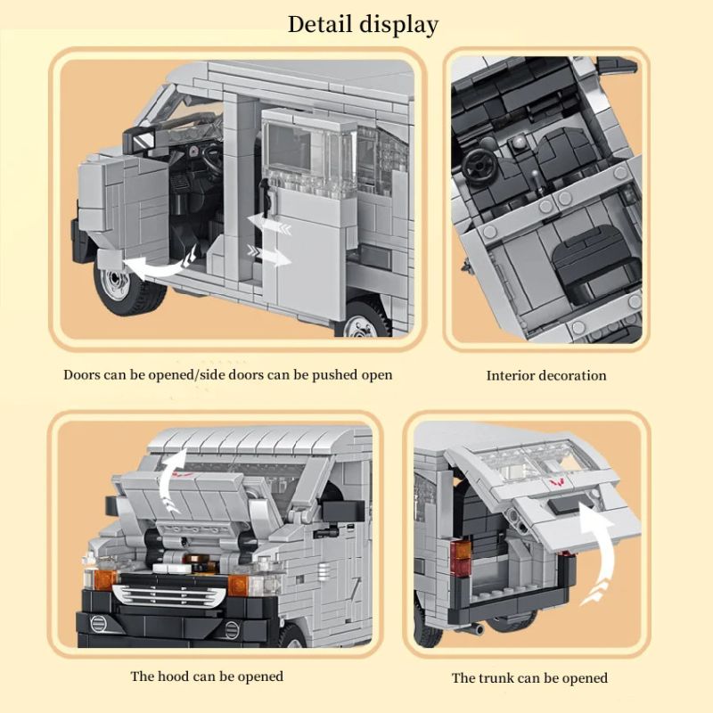 Wuling Mini Van Building Blocks Off-Road Model Price In Pakistan l ...
