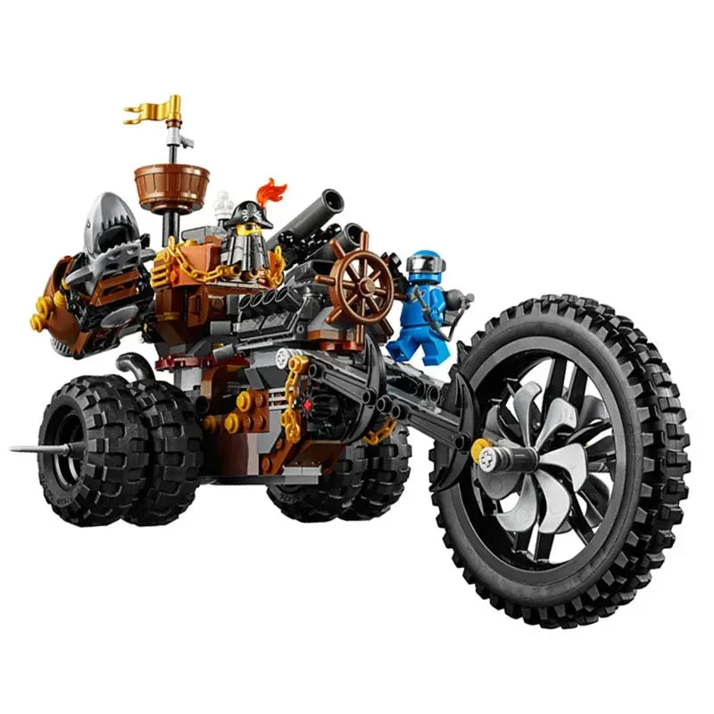 Lego The Movie 2 MetalBeard's Heavy Metal Motor Building Blocks Toy For ...