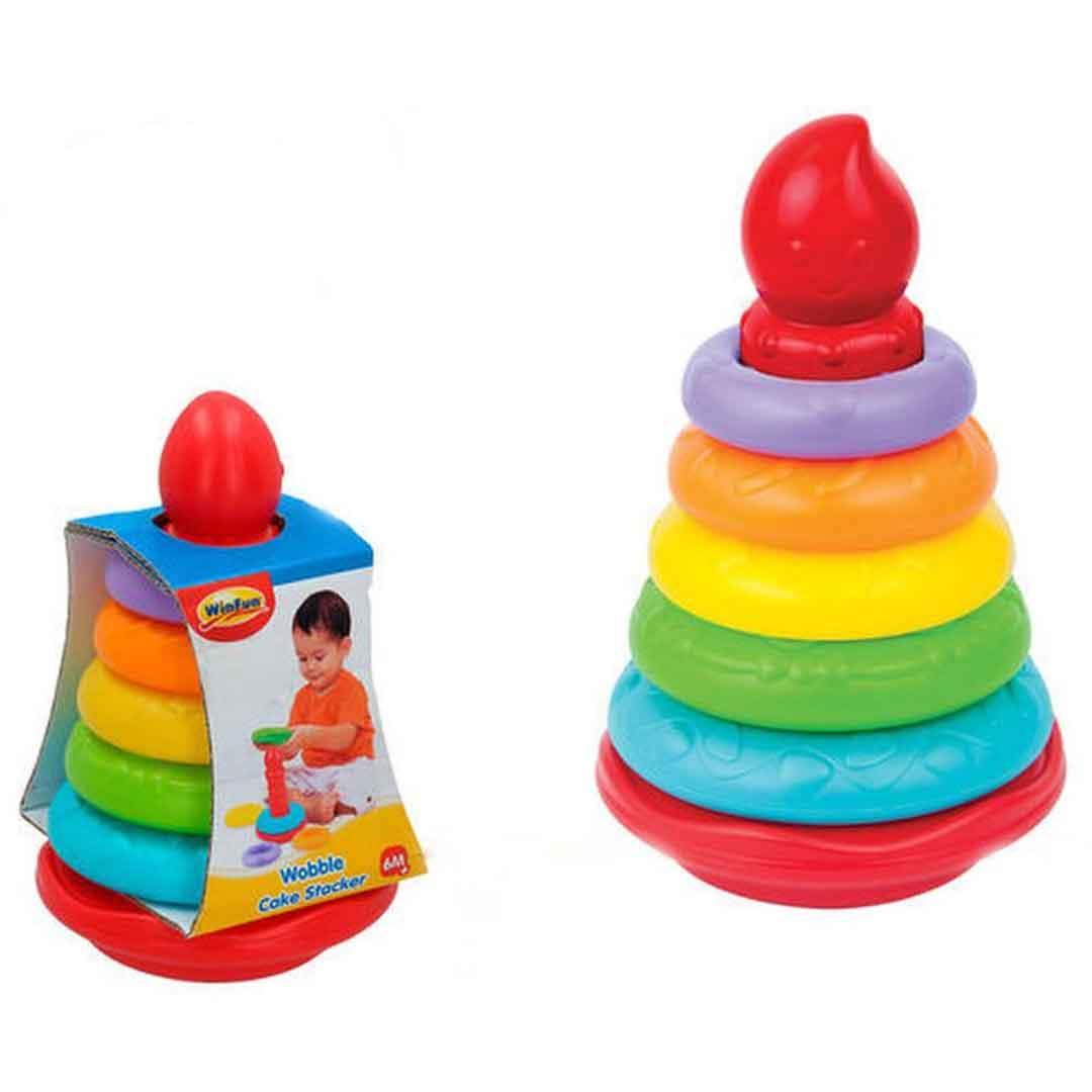 Winfun - Wobble Cake Stacker – Toygenix.pk