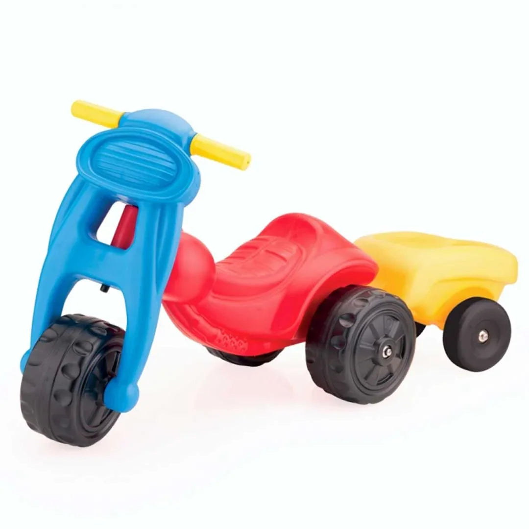 DOLU - Step Trike With Trailer – Toygenix.pk